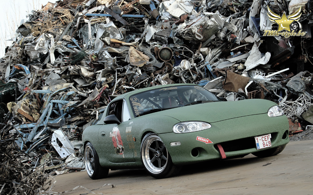 JDMbits: Super Cool Miata From Belgium!
